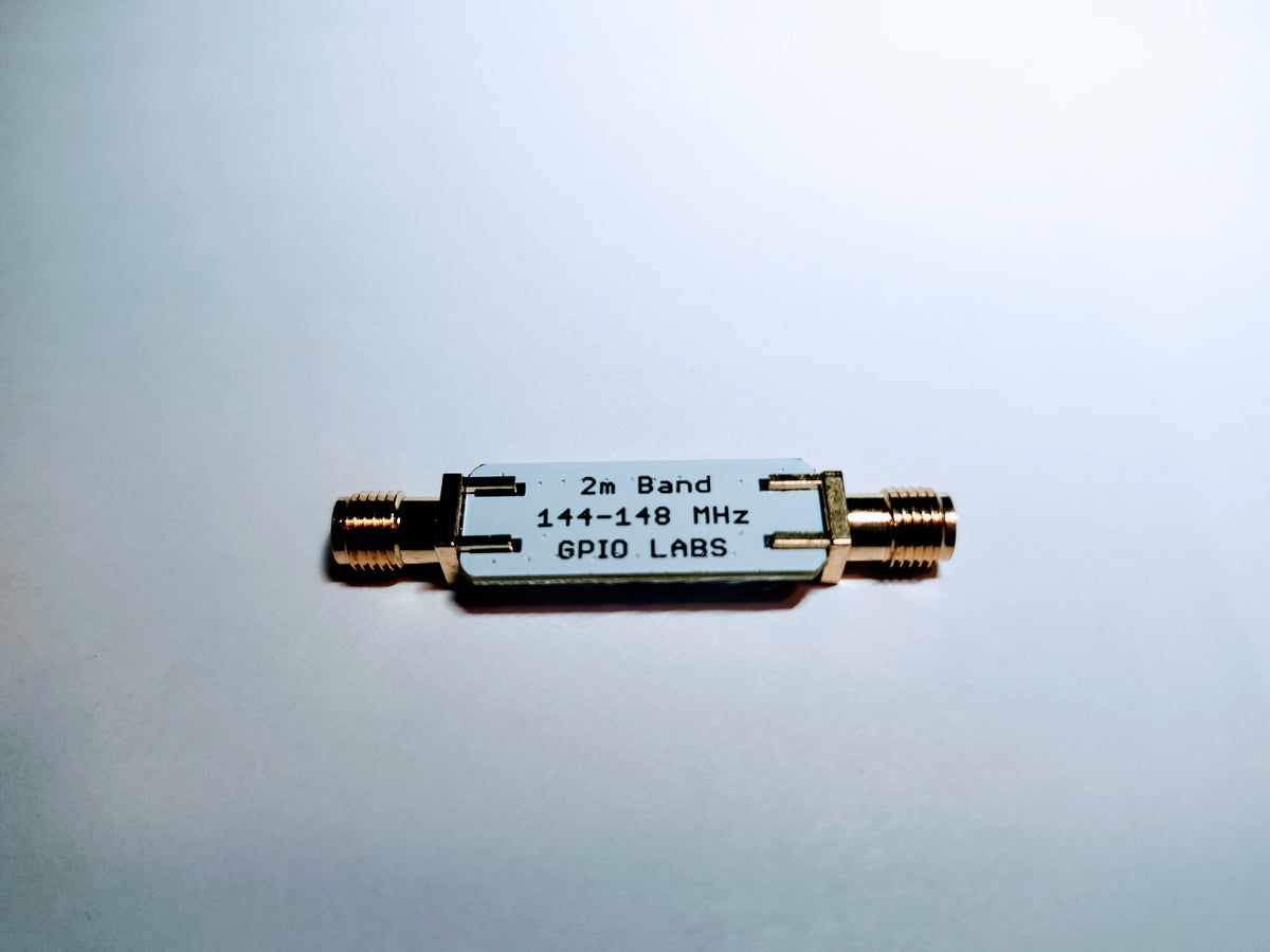 144-148 MHz Bandpass Filter for 2m Band – GPIO LABS